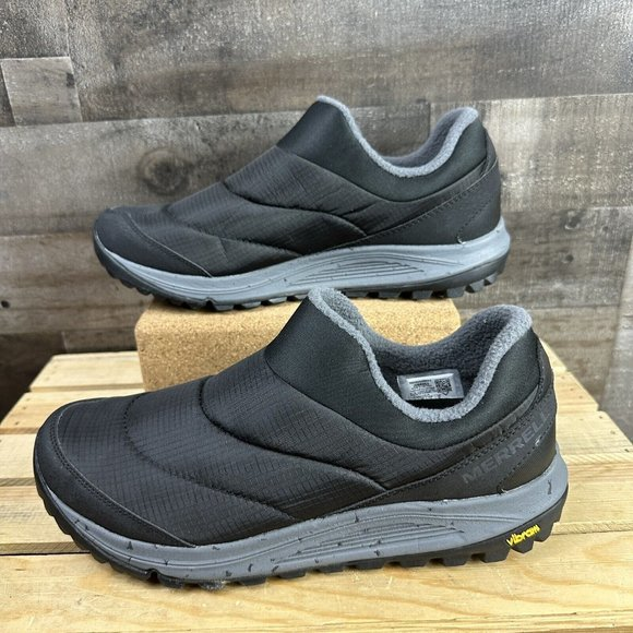 Merrell | Shoes | Merrell Mens Size 9 Nova Sneaker Moc Shoes Black ...